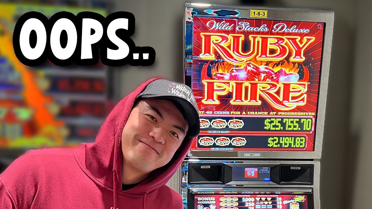 DO NOT Do This On The Ruby Fire Slot Machine... - YouTube