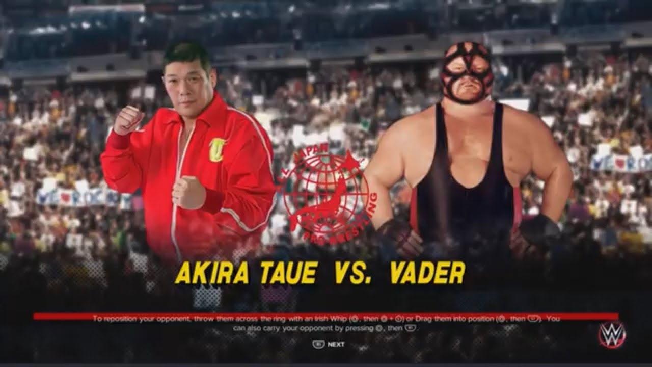 Akira Taue vs Vader - Episode 3 Of The 7 Matches Of Heaven Tournament ...
