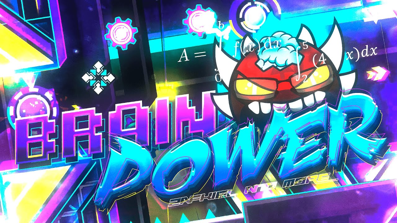 Brain Power 100% (Extreme Demon) by Zafkiel7 & More | Geometry Dash - YouTube