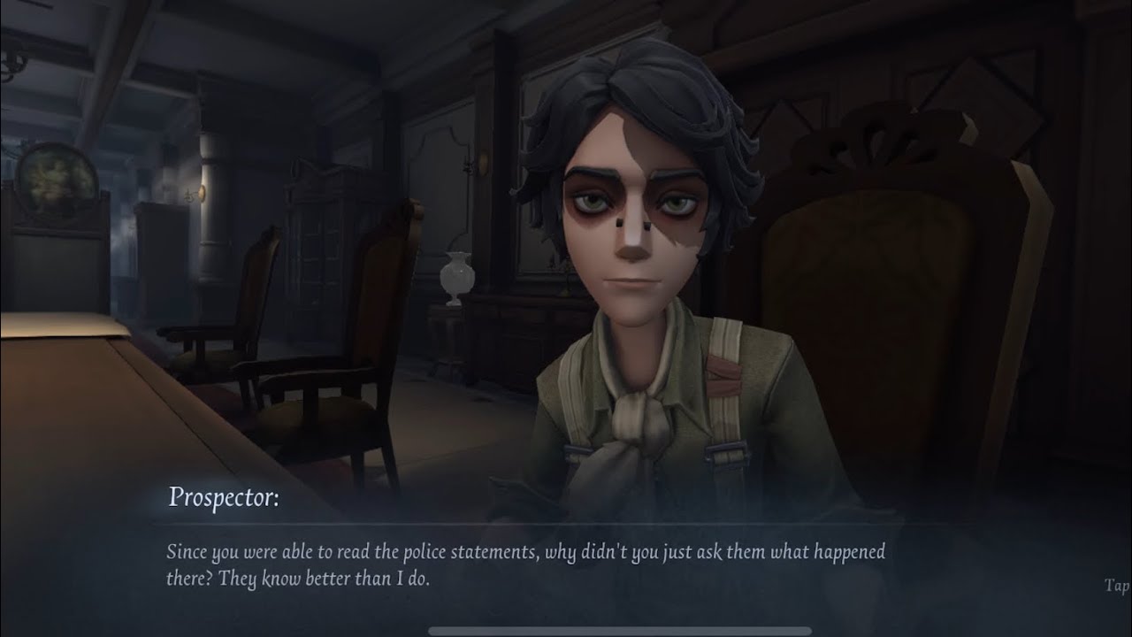 Identity V - Prospector/Norton Dialogue - Ashes of Memory Story ...
