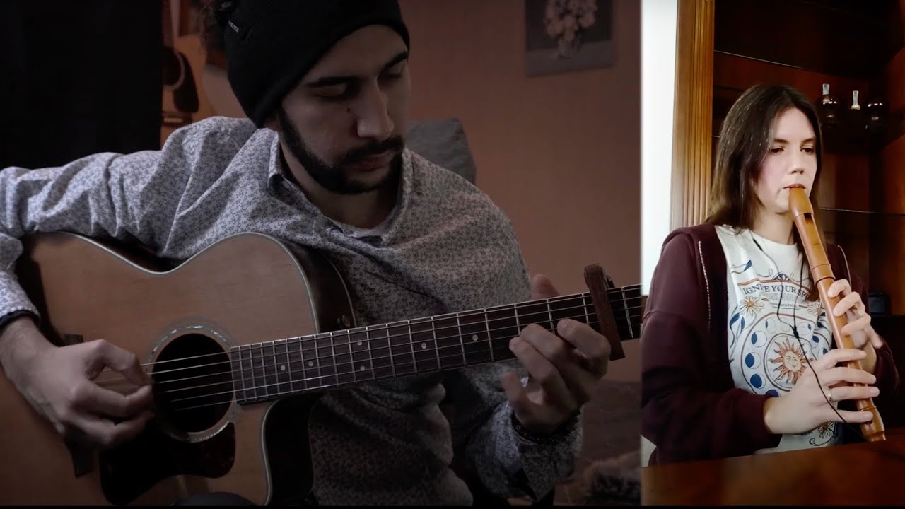 Tourdion - French medieval song #guitar & #recorder - YouTube