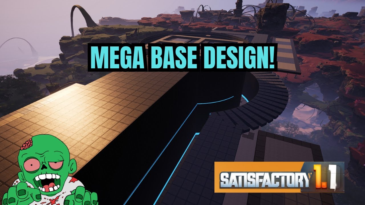 Mega Base Design! - Satisfactory - YouTube