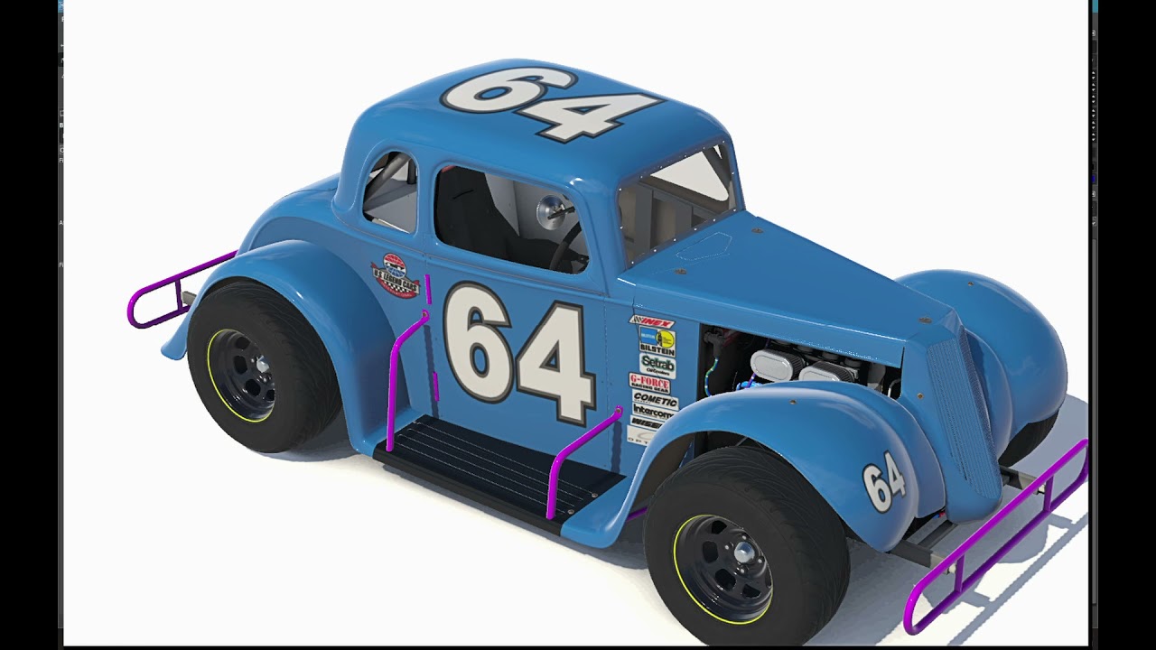 iRacing Paints - Car Template - YouTube