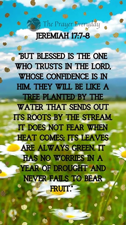 Jeremiah 177 8 - YouTube