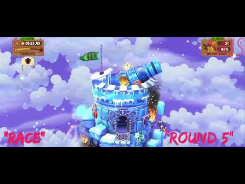 #Round 5 | RACE | BLOCKY CASTLE - TOWER CHALLENGE! - YouTube