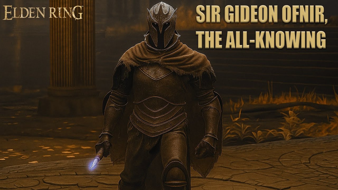 Elden Ring - Sir Gideon Ofnir, the All-Knowing [Boss Fight] (PS5) - YouTube