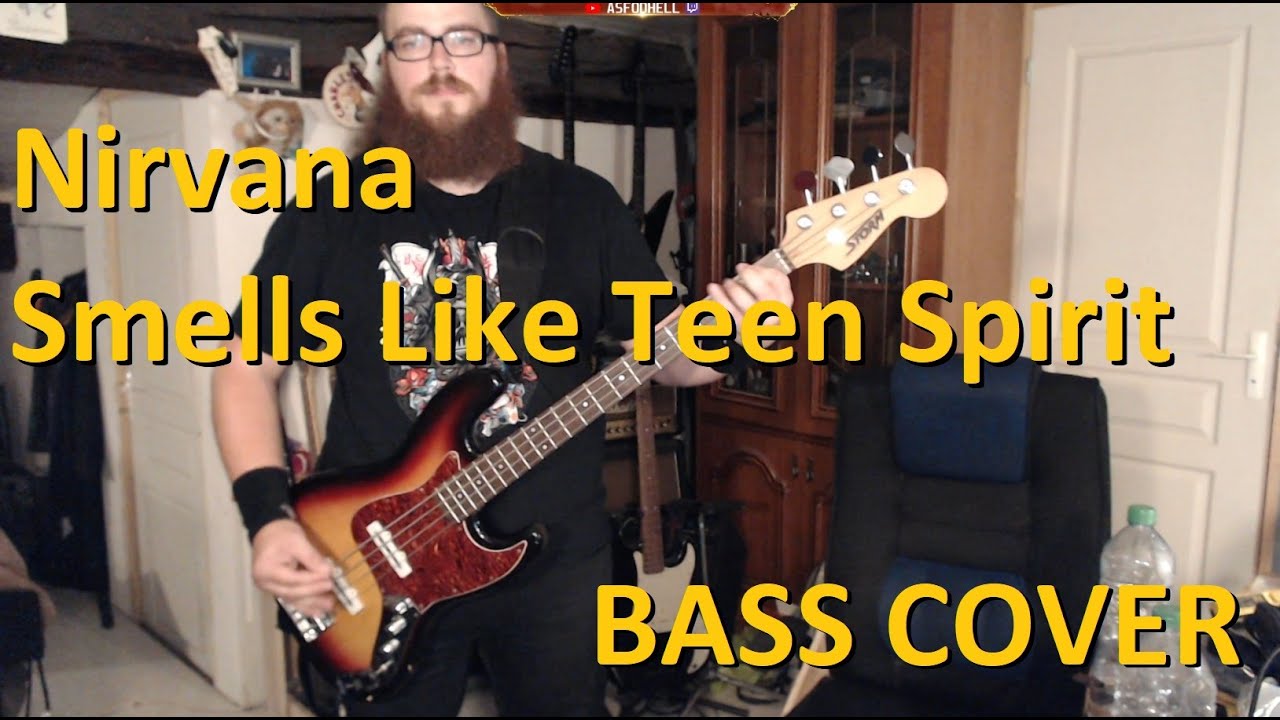 Nirvana - Smells Like Teen Spirit -- Bass Cover (STORM JB) - YouTube