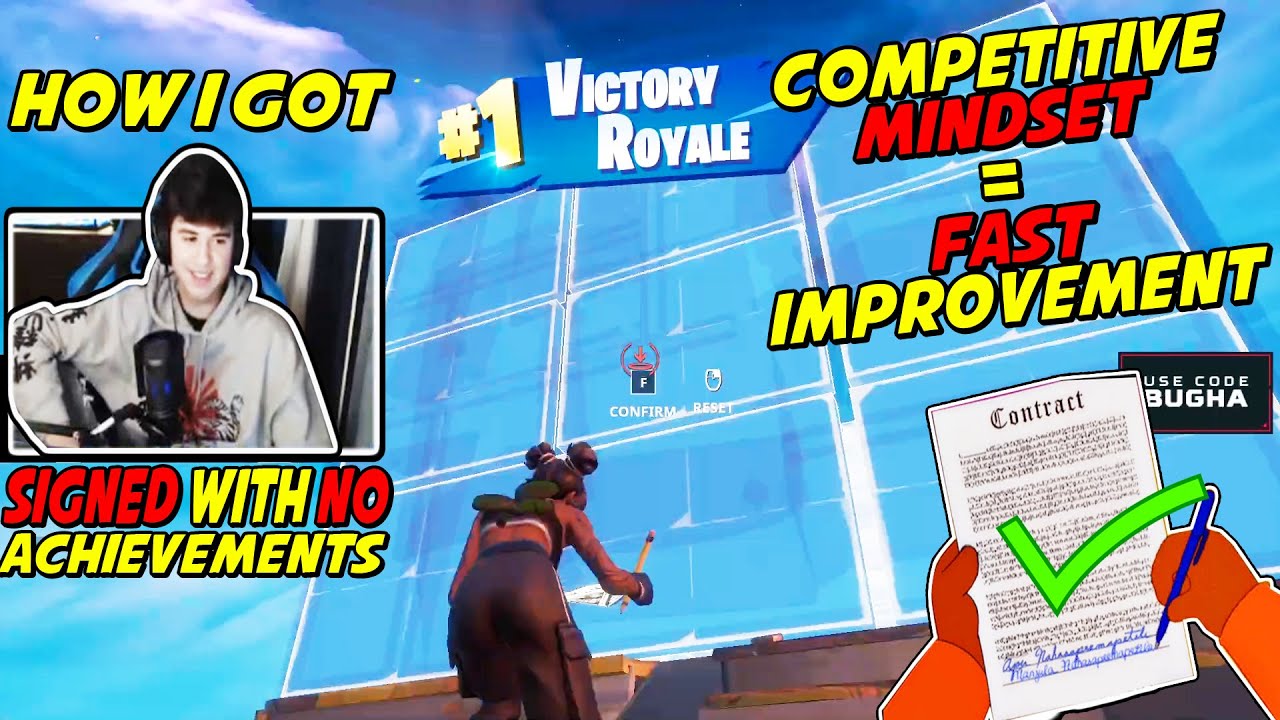 Bugha Explains Why YOU Will Improve Faster If YOU Are Competitive ...