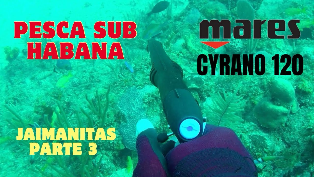 Día de pesca con la Mares Cyrano (junto a un nuevo amigo) - YouTube