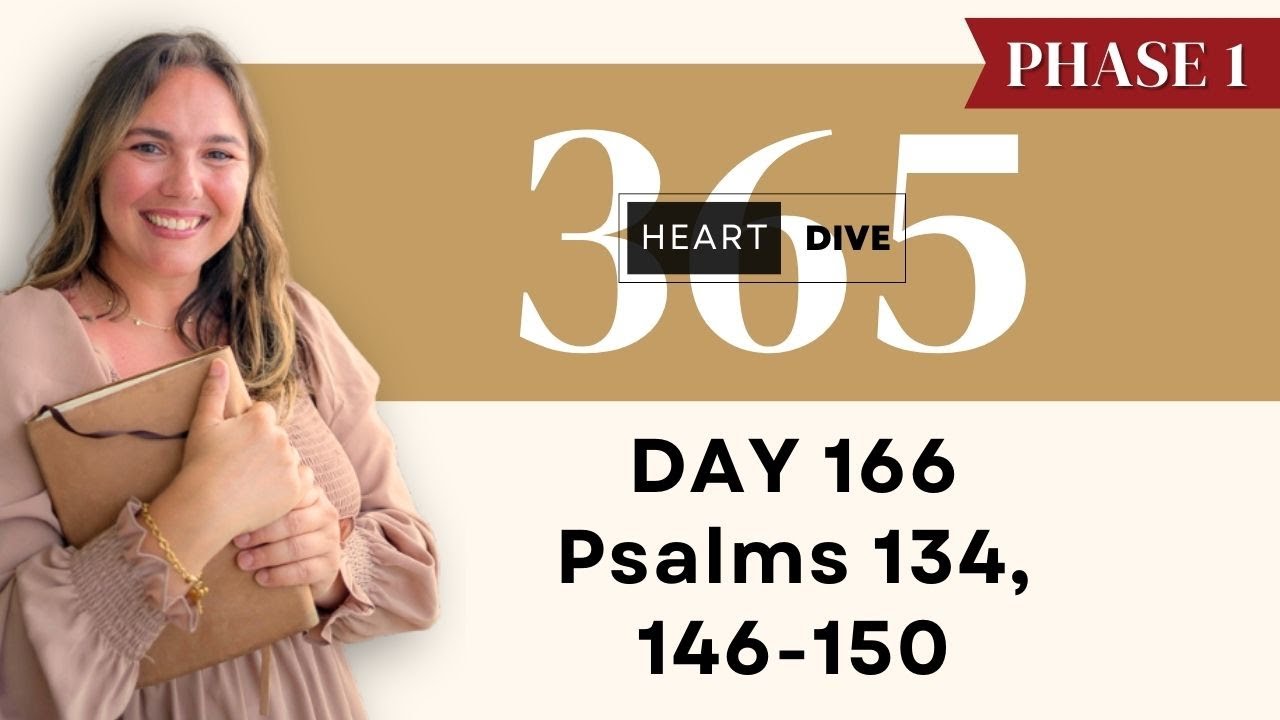 DAY 166 Psalms 134, 146-150 | Daily One Year Bible Study | Audio Bible ...