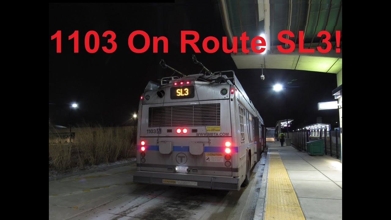 NeoplanDude | MBTA 2005 Neoplan AN460LF Dual Mode #1103 On Route SL3 ...
