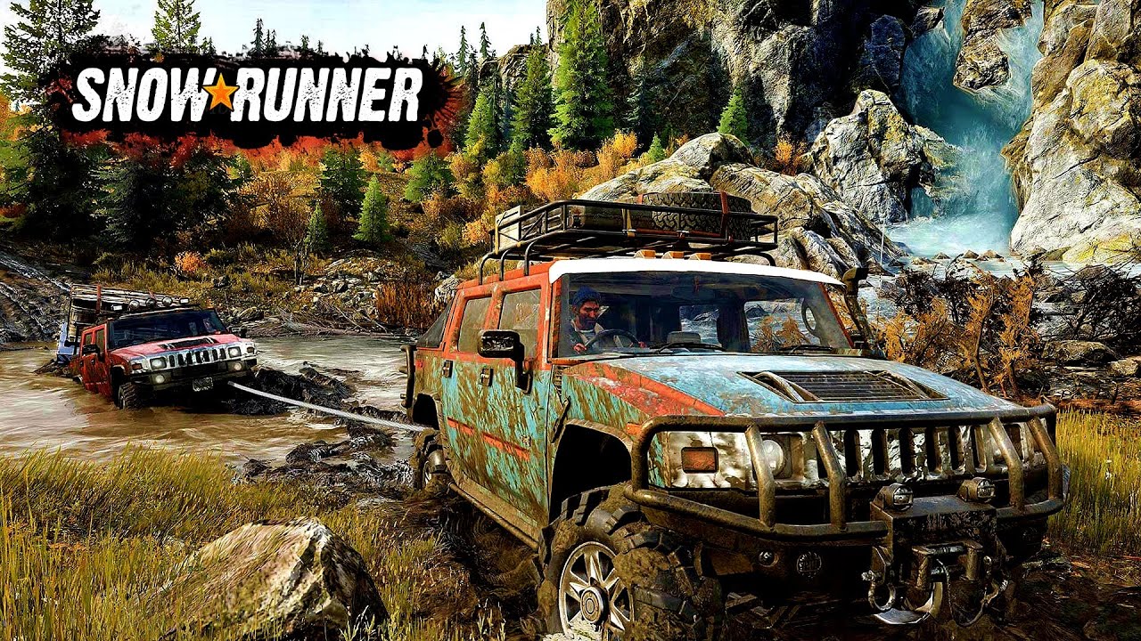 SnowRunner // Едем за Хаммером // Hummer H2 - YouTube