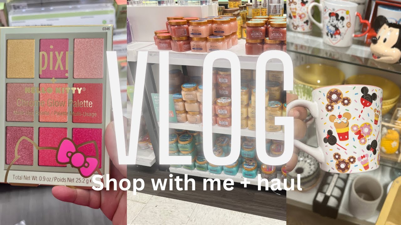 Vlog|| Shop with me + haul - YouTube