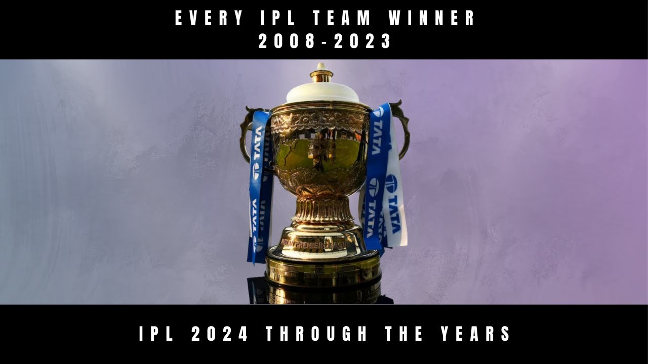 EVERY IPL TEAM WINNER | 2008-2023 | THE SPORTS SCHOLAR - YouTube