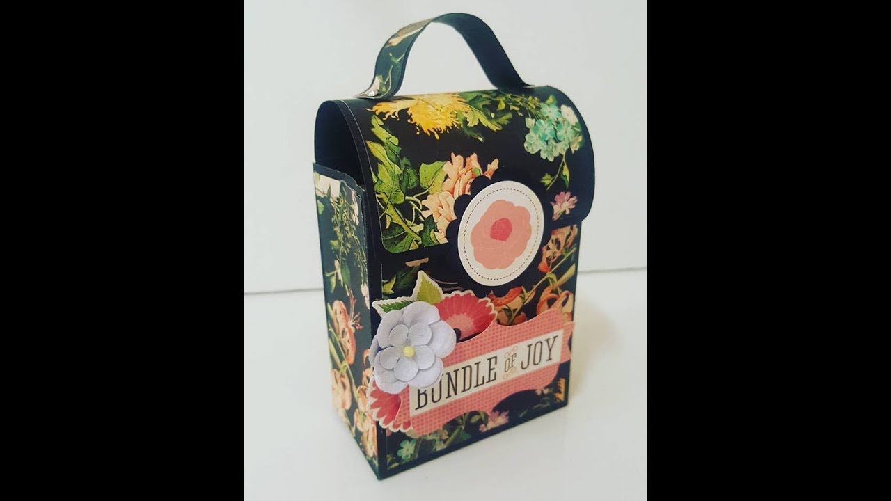 DIY:How to:Paper bag purse tutorial - YouTube