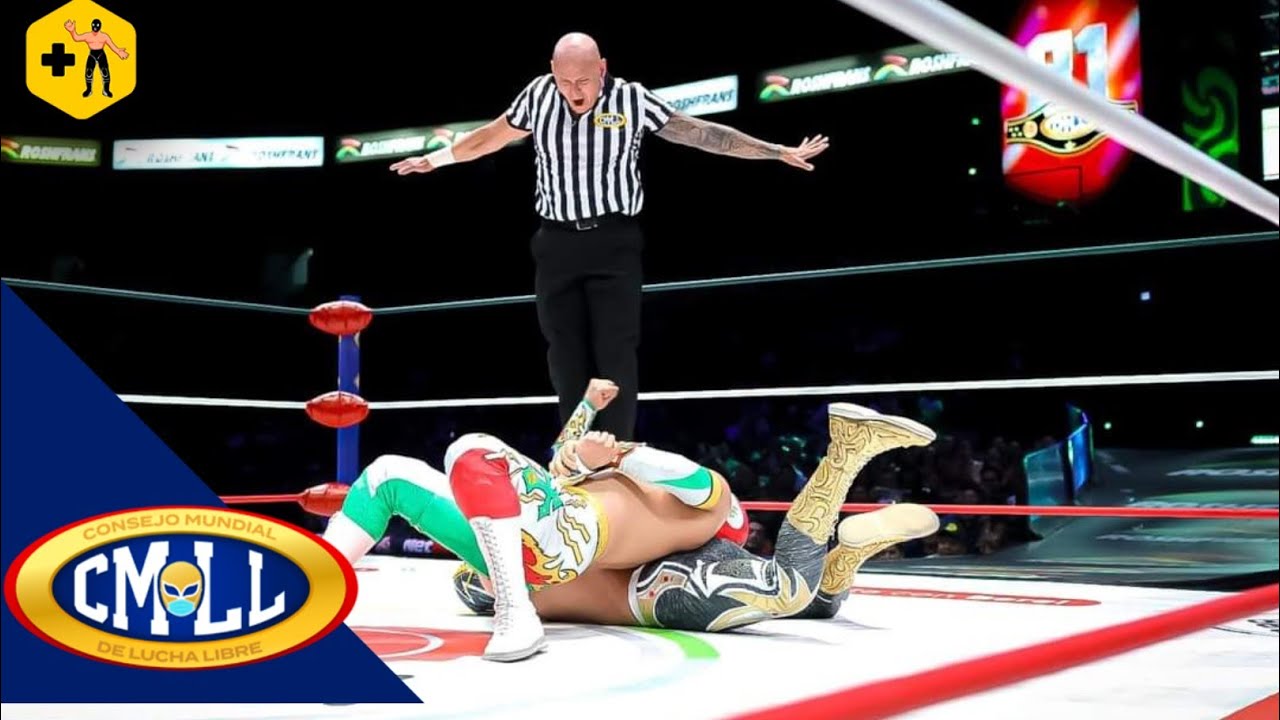 CMLL | Místico retiene el Campeonato Medio de MLW ante Máscara Dorada ...