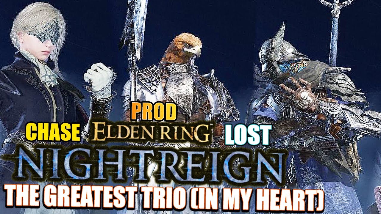 NIGHTREIGN Trios With THE GOAT CHASE THE BRO, Lost Is Here Too... - YouTube