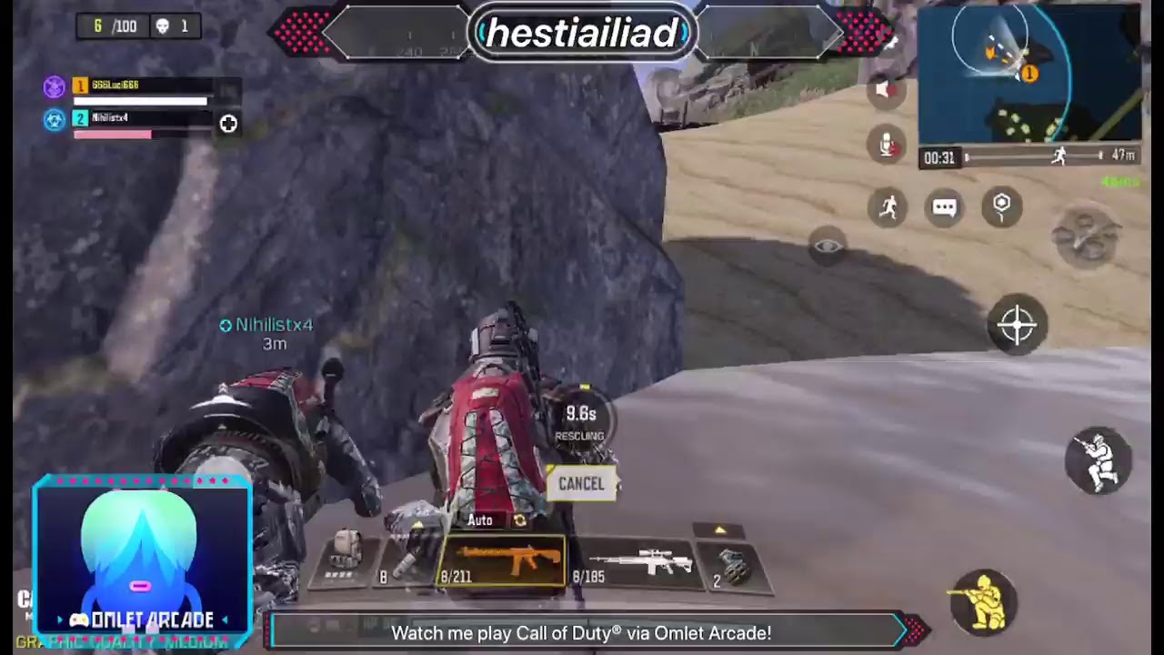 First COD live stream - YouTube