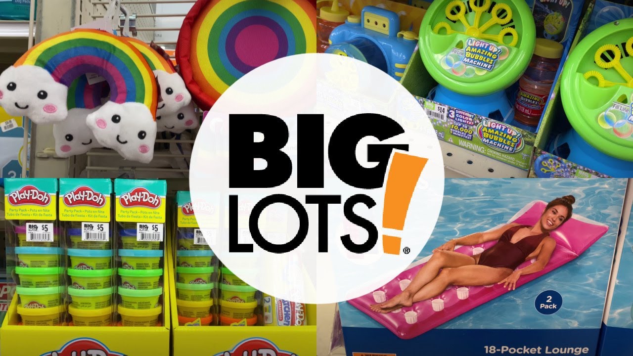 Big Lots Shop & Browse w/ Me | Summer Items & Pool Accessories | Toys ...