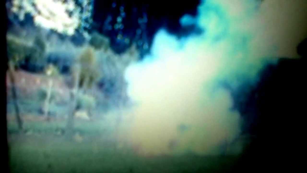 50gram black powder bomb - YouTube