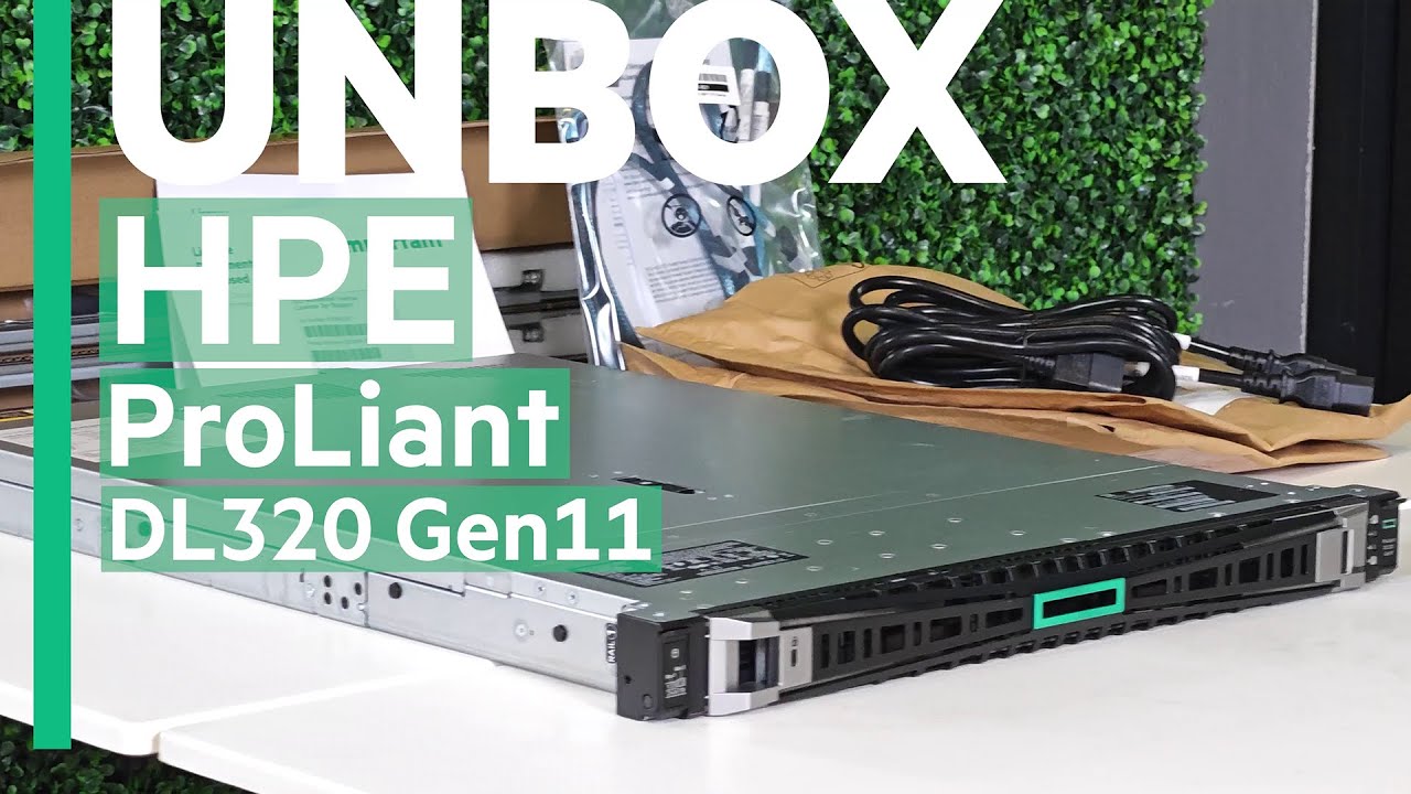 แกะกล่อง HPE ProLiant DL320 Gen11 Unbox - YouTube