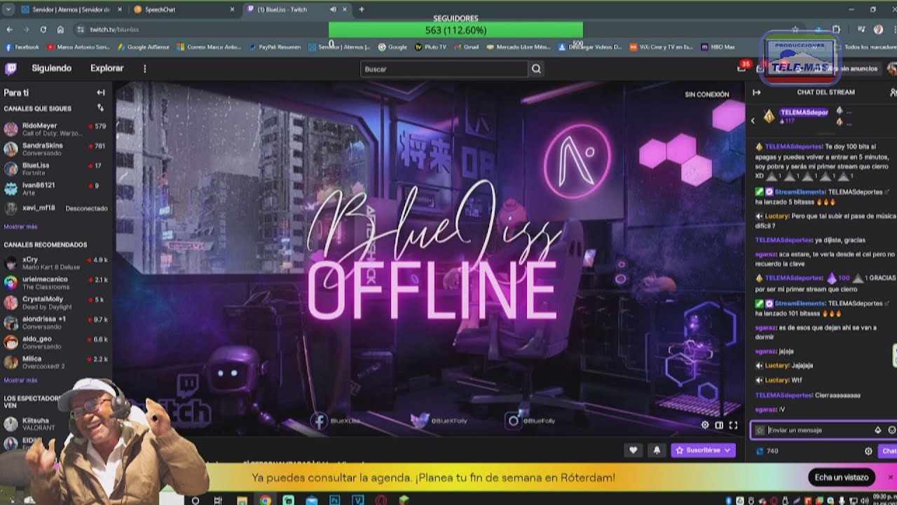 LE CIERRO DIRECTO A BLUE LISS - YouTube