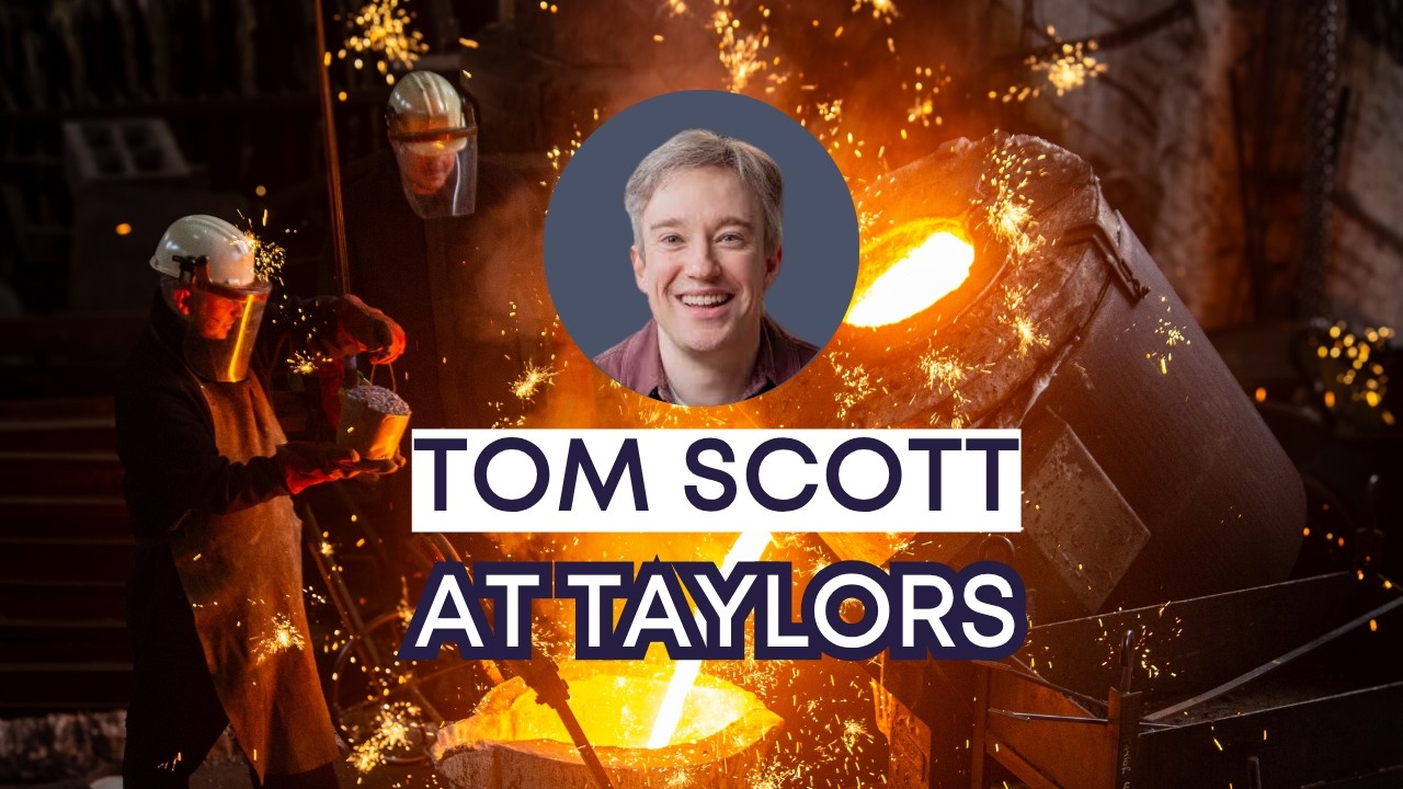 S3 EP20. Tom Scott at Taylors! - YouTube