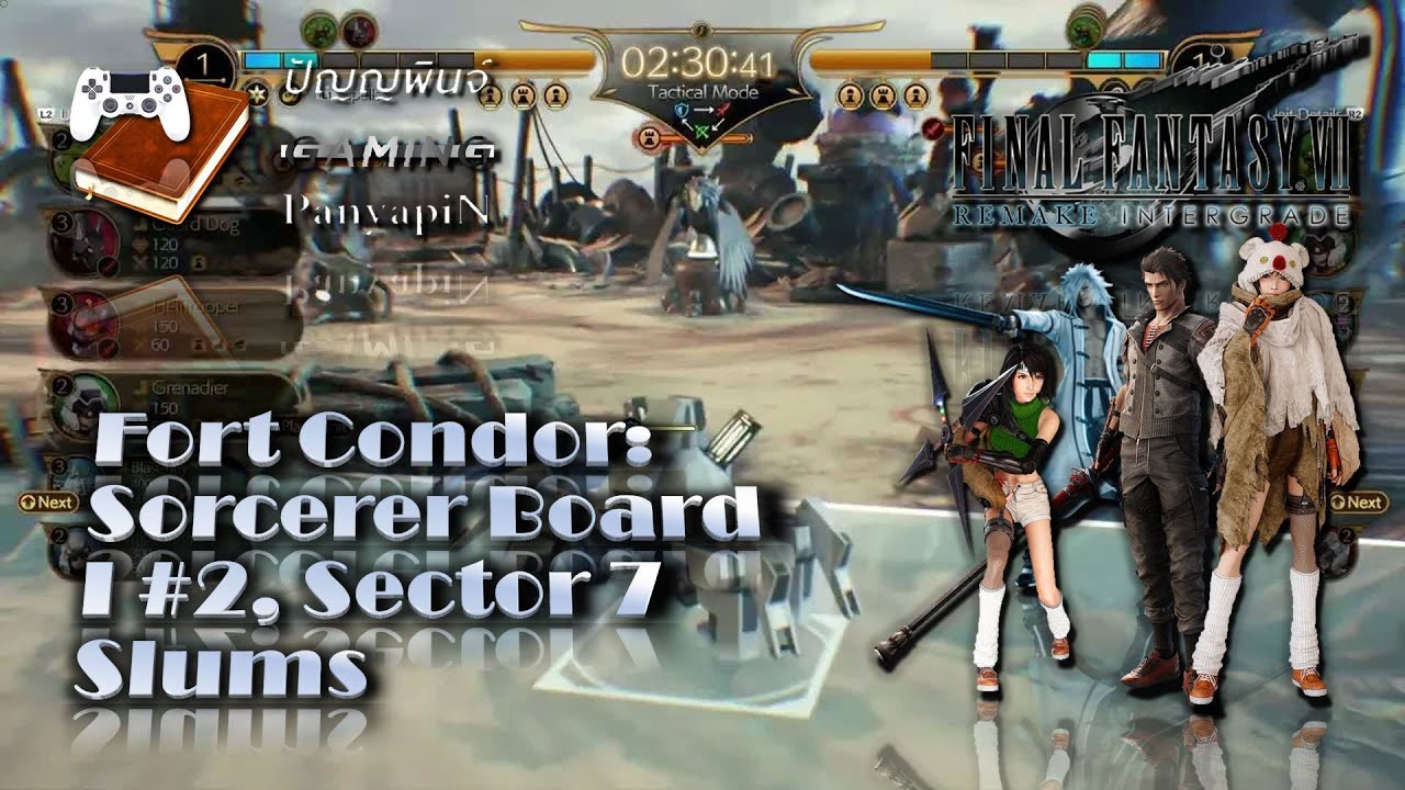 Fort Condor: Sorcerer Board I #2 with Polk | Final Fantasy VII Remake ...