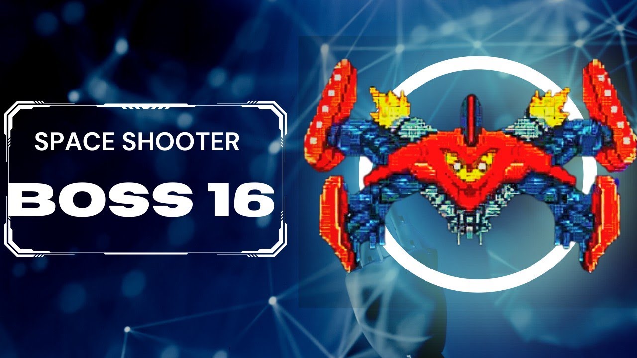 Space Shooter Galaxy Attack Boss Level 16 | Boss 16 Fight- Gameplay IOS ...