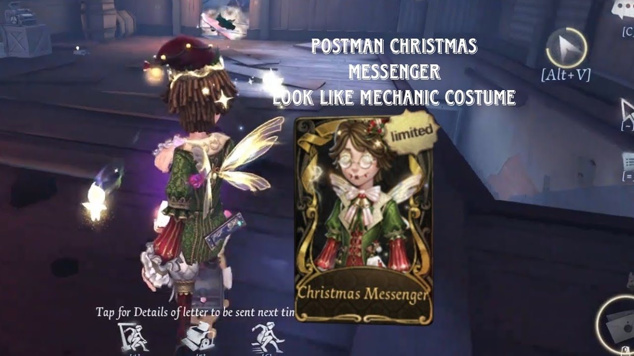 Postman Christmas messenger, couple for mechanic? IDENTITY V - YouTube