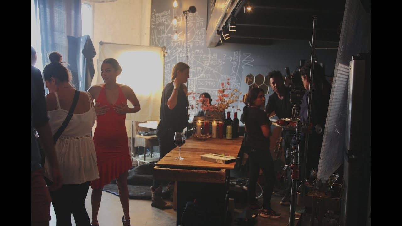 Raquel Pomplun Behind the Scenes of Infinity - YouTube