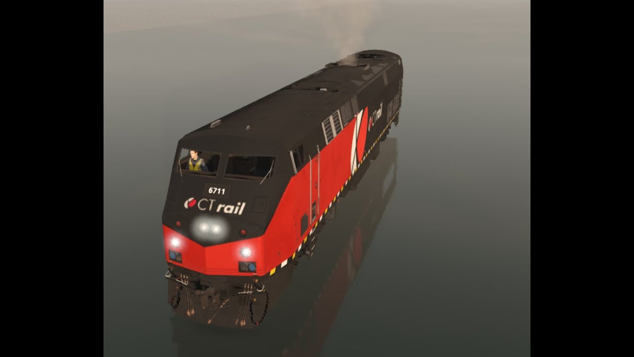 Trainz: Rebuild CT Rail P40DC 6711 Test - YouTube
