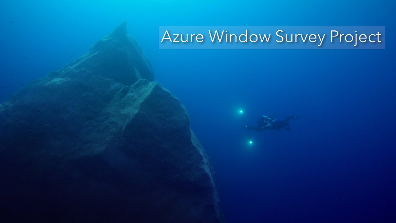 The Azure Window: its story underwater - YouTube