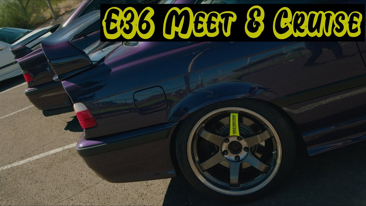 A Sunday Drive With Some E36s In The Canyons - YouTube