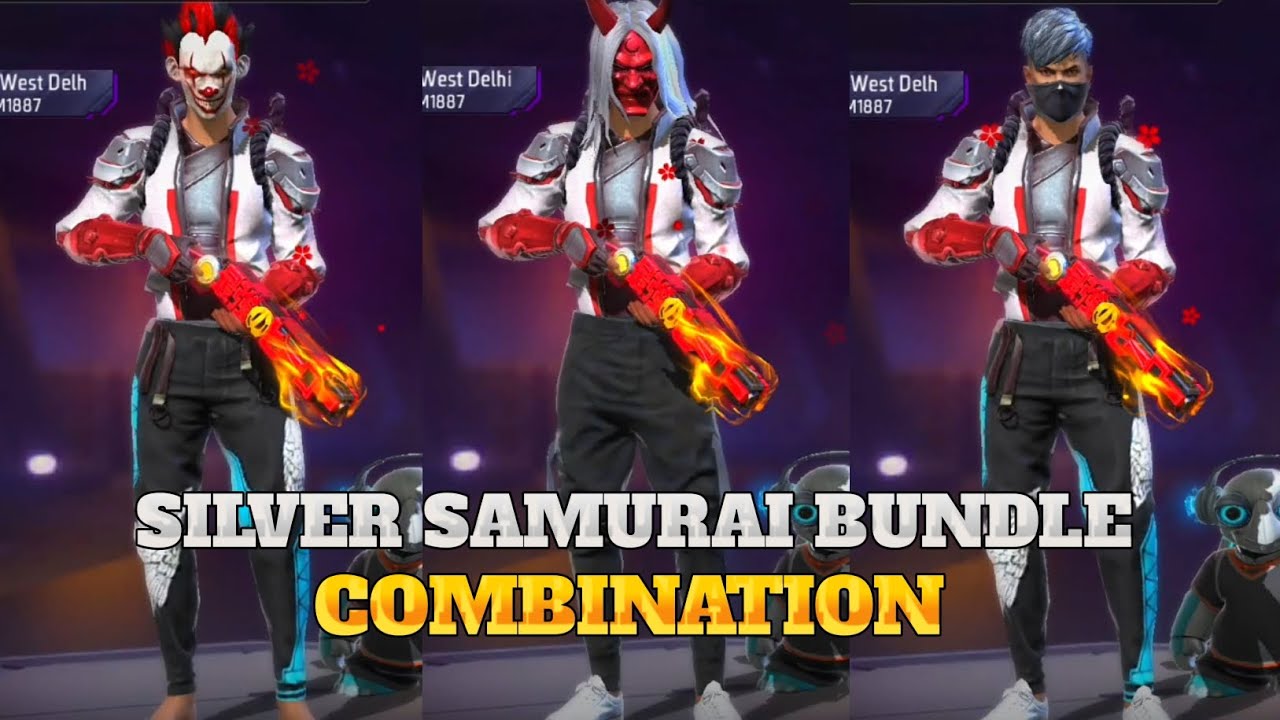 TOP 15 BEST DRESS COMBINATION WITH SILVER SAMURAI BUNDLE 😀 - YouTube