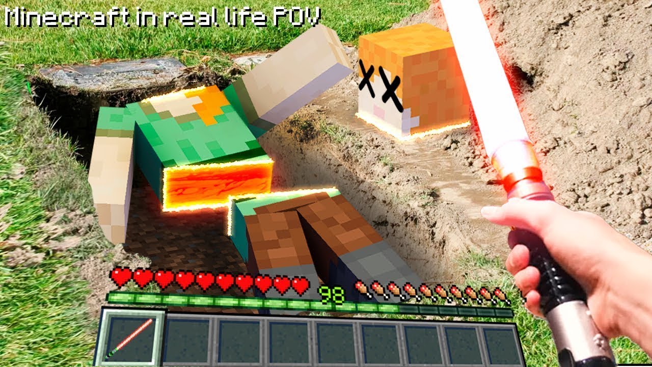 Minecraft in Real Life POV - RALISTIC ALEX in Realistic Minecraft 創世神 ...