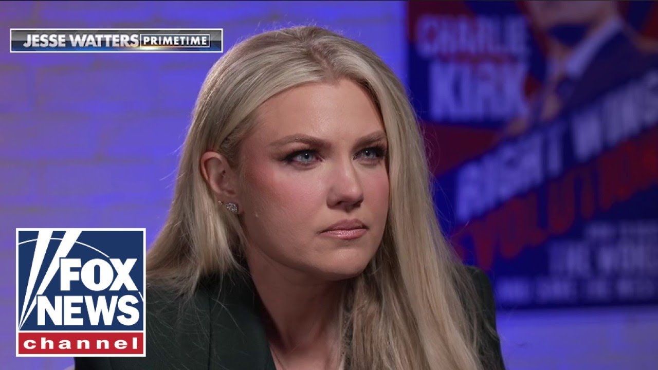 Erika Kirk reveals how she tells her kids what happened to Charlie ...