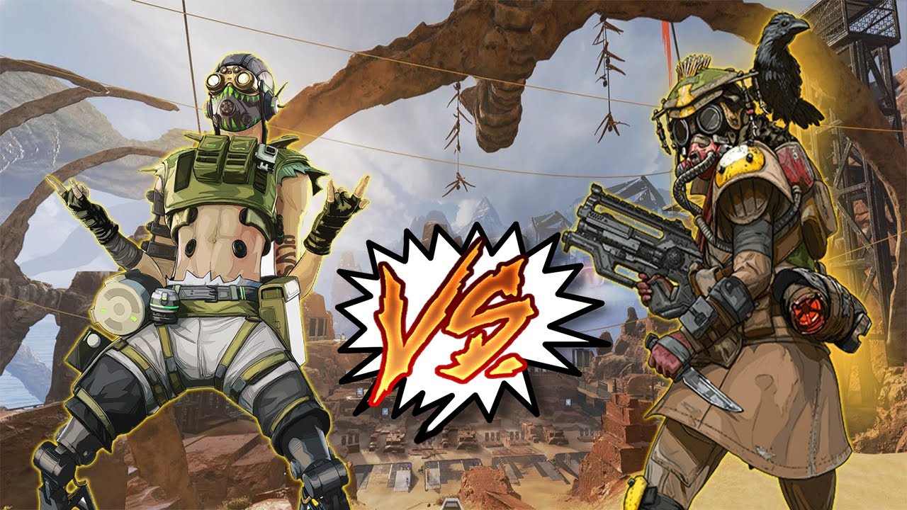 OCTANE VS BLOODHOUND 1v1 ON FIRING RANGE (FIGHT!) - YouTube