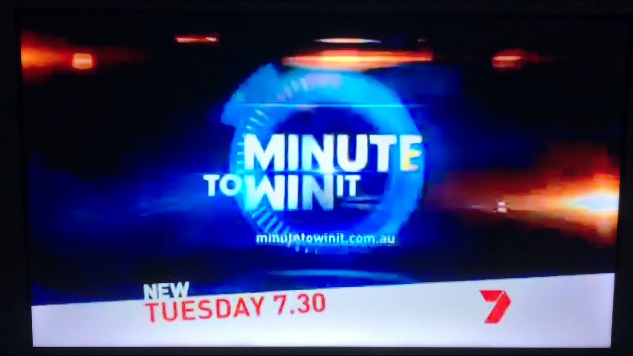 Minute To Win It Australia Channel Seven Promo 2010 - YouTube
