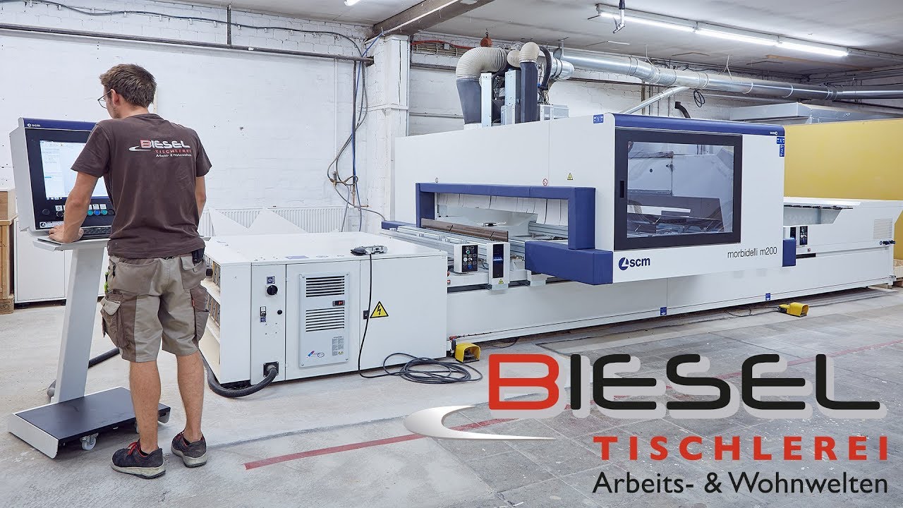 scm morbidelli m200 | Tischlerei Biesel GmbH - YouTube