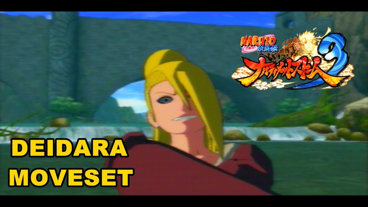 Naruto Ultimate Ninja Storm 3 Deidara Moveset + Awakening + Ougi - YouTube