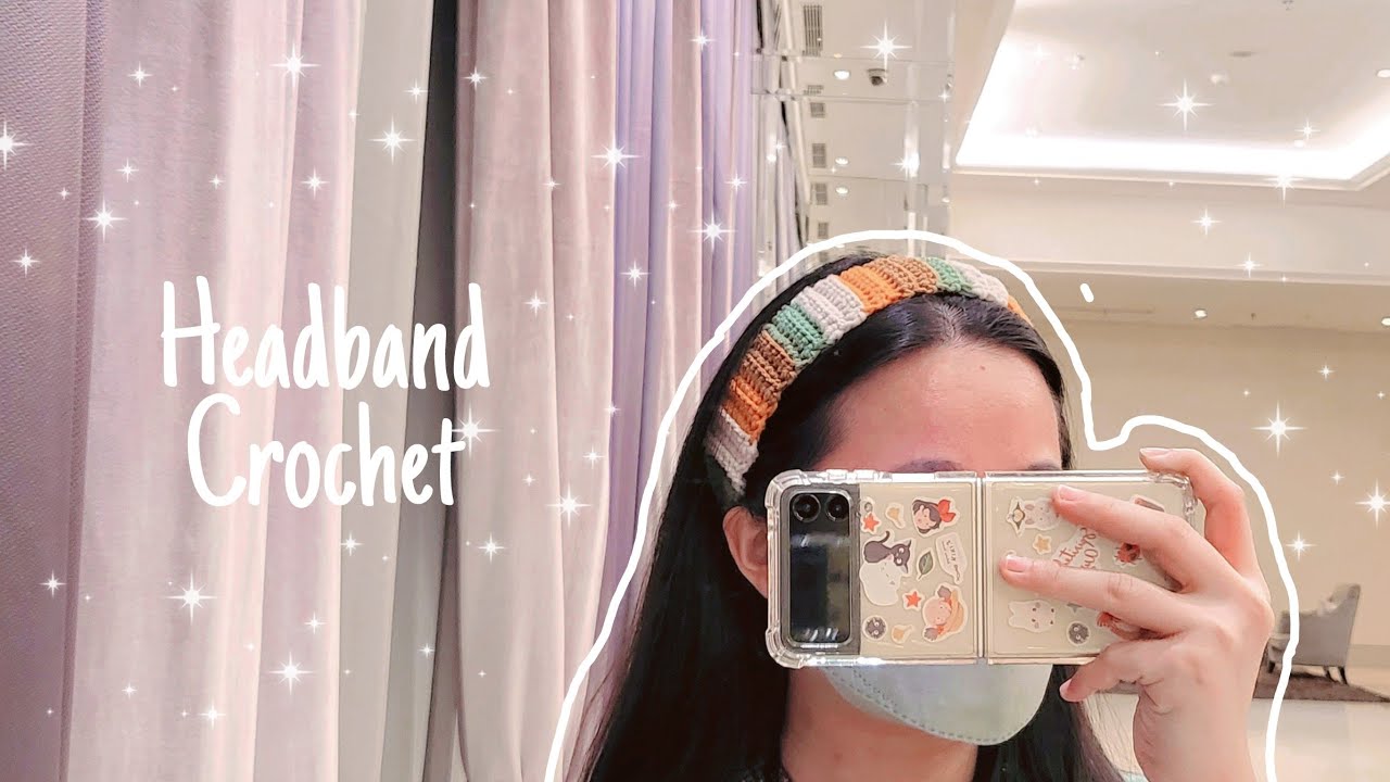 Headband Crochet Tutorial | Bando Rajut - YouTube
