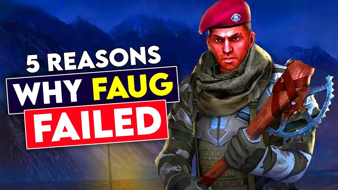 5 Reasons Why FAUG FAILED | Real Truth Of FAUG You Might Not Know - YouTube