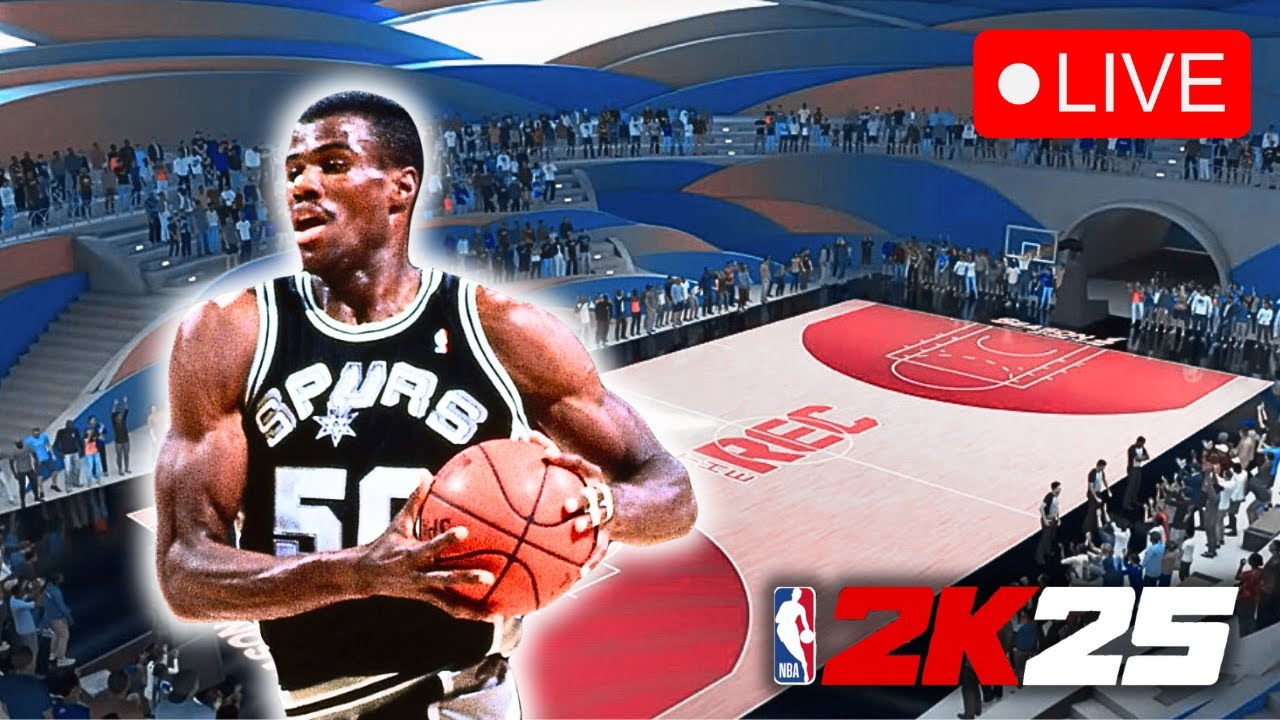 David Robinson build running FADES in 2K25... *ROAD TO 1K* - YouTube