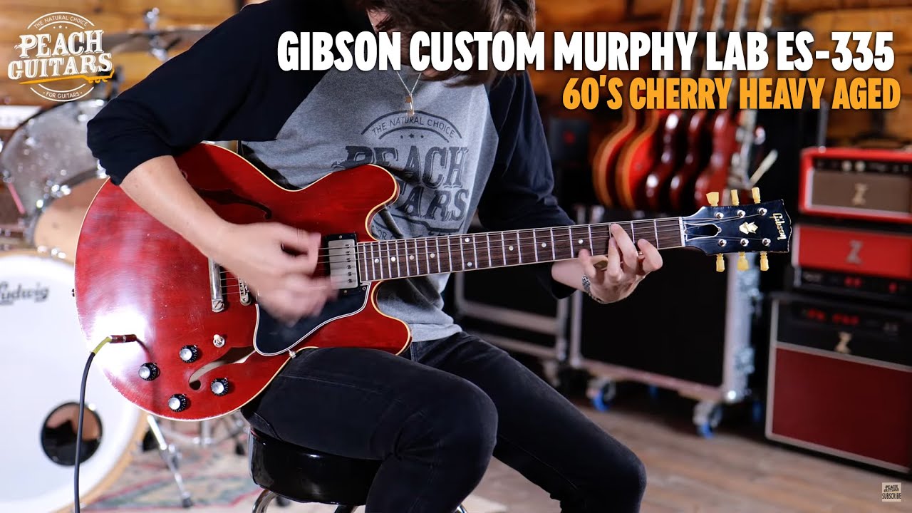 No Talking...Just Tones | Gibson Custom Murphy Lab 1961 ES-335 Reissue ...