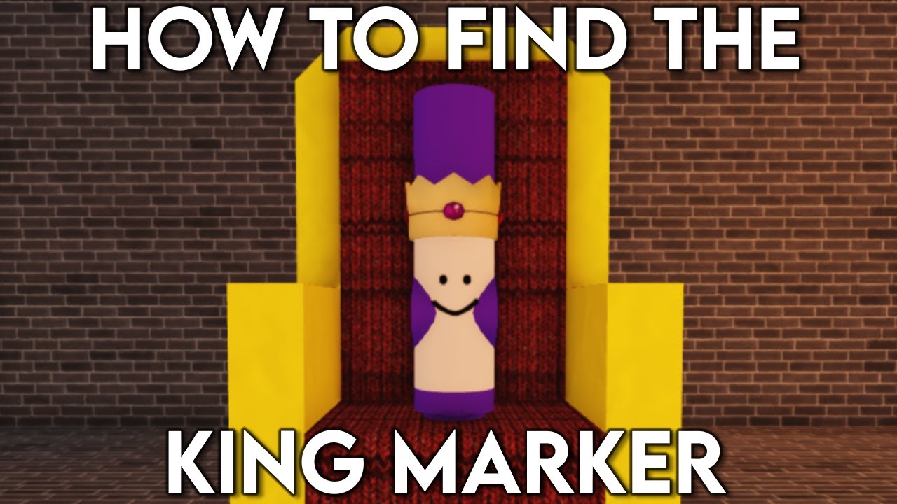 Where to Find the "King Marker" in Find the Markers 👑 [Roblox] - YouTube