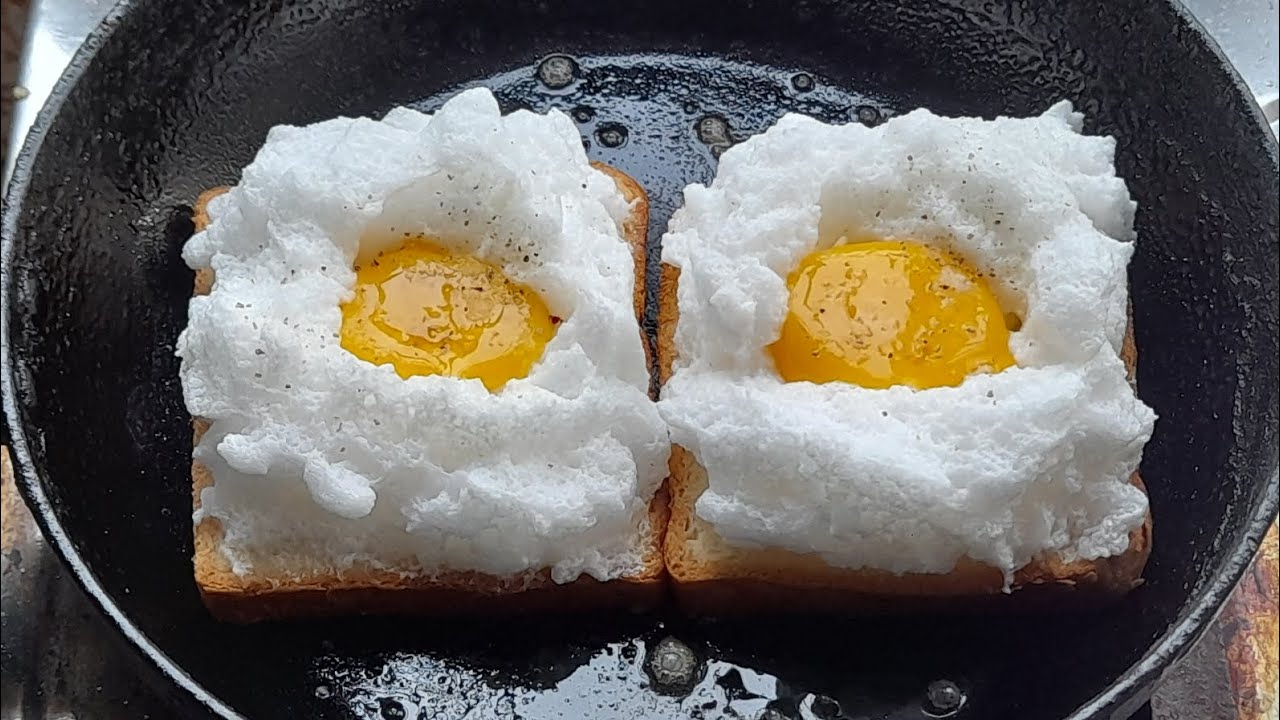 Only 2 ingredients! Crispy Egg Cheese Toast in 5 minutes. - YouTube