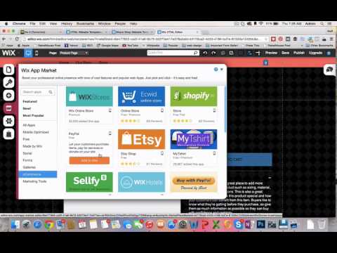 Watch How Easy it is to Create a Wix Ecommerce Website - Wix Online Store Review - YouTube