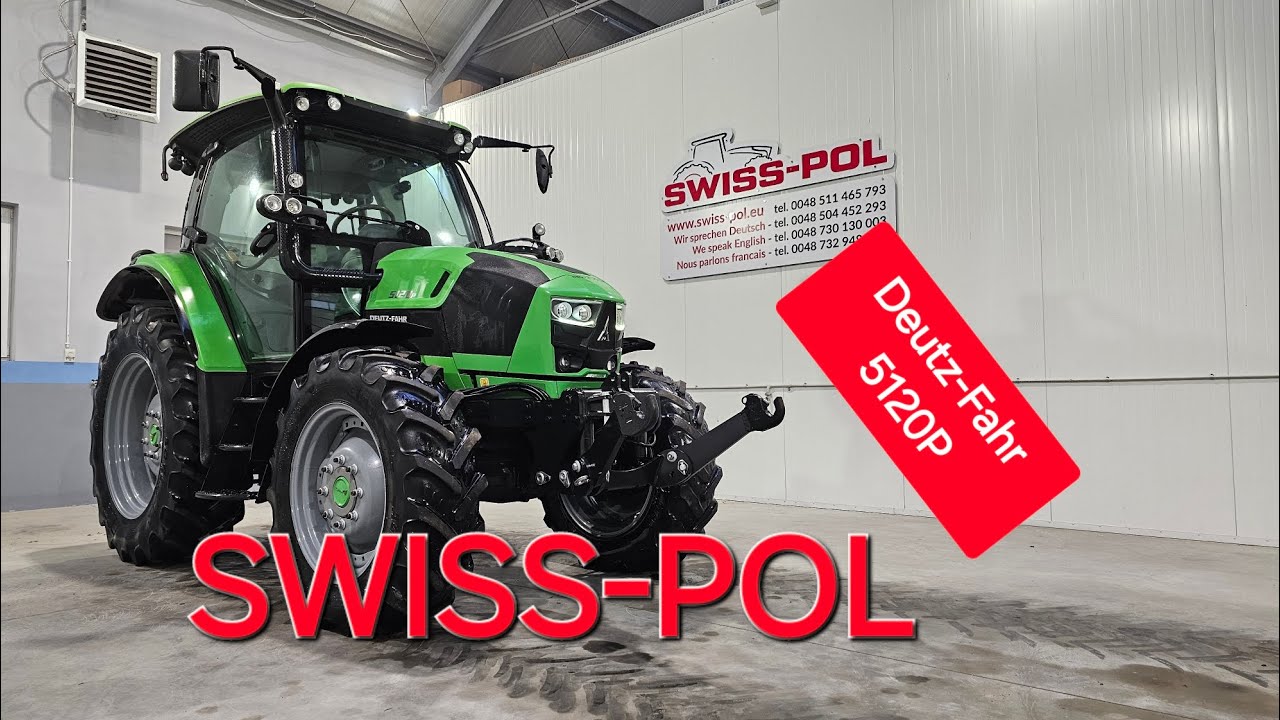 Deutz-Fahr 5120P Premium SWISS-POL - YouTube