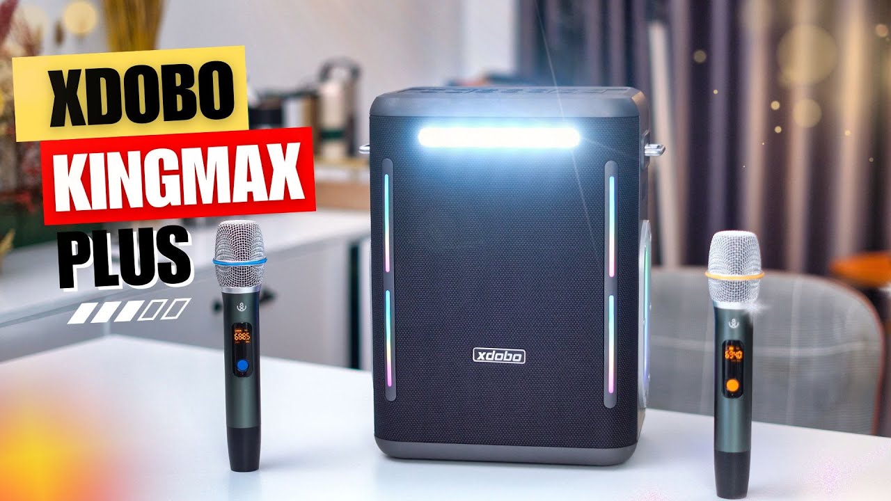 ធុងបាស XDOBO King Max Plus : លេងភ្លើង RGB កាចជាងមុន សំឡេងធំដល់ទៅ 300W! - YouTube
